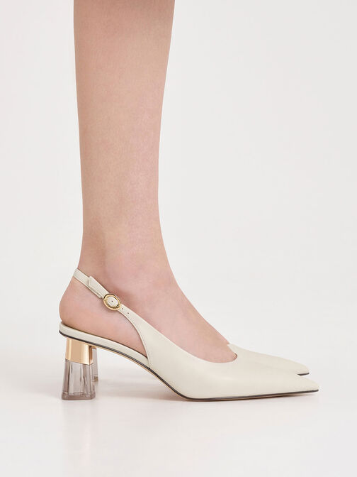 White Heels | Shop Online | CHARLES & KEITH IN