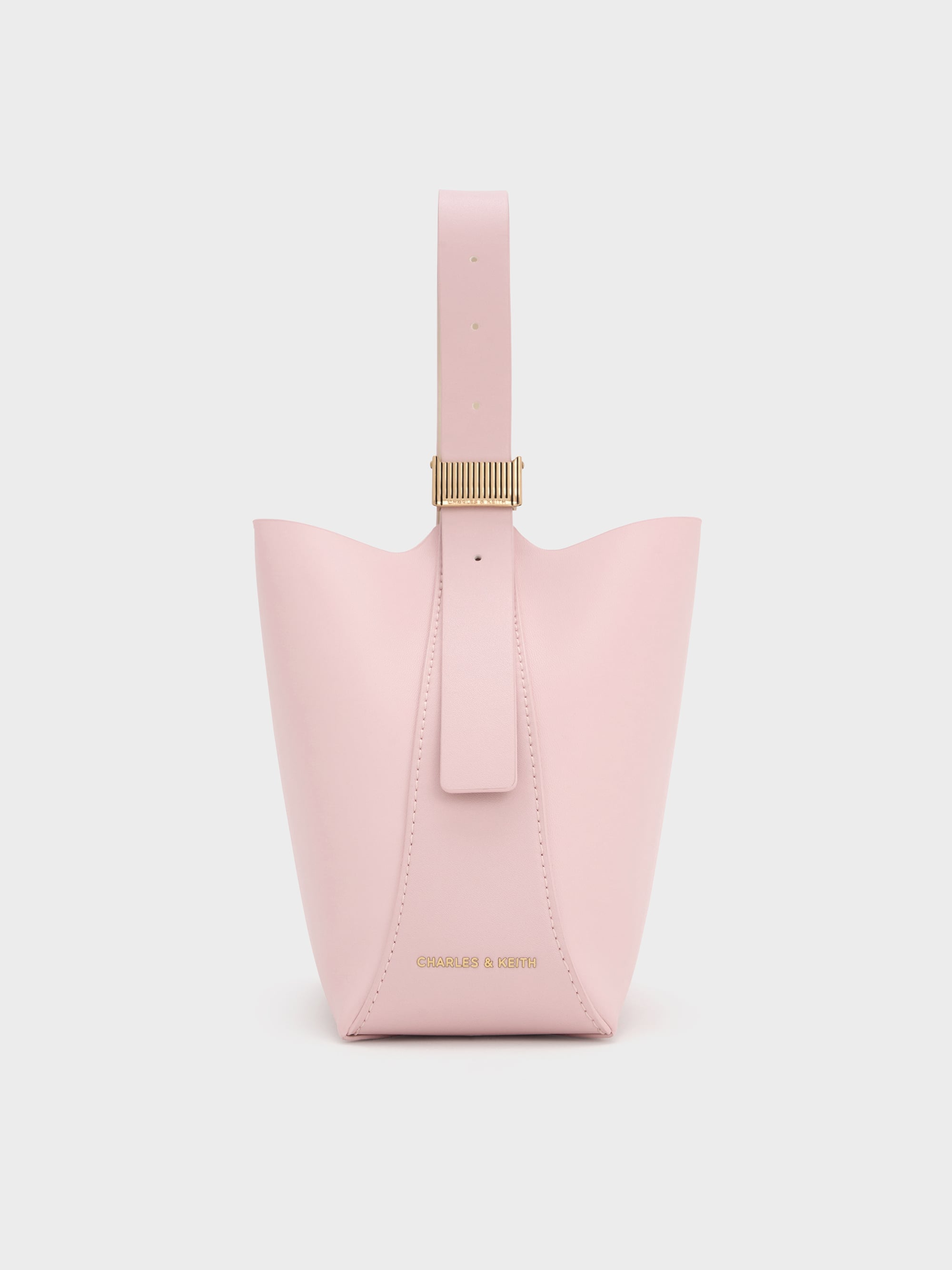 Edna Bucket Bag - Cotton Candy Pink - CHARLES & KEITH IN