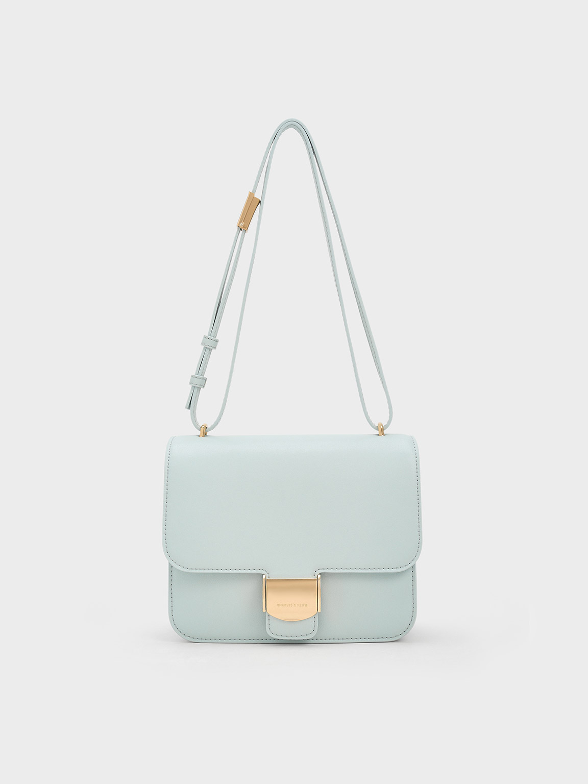 Sage Green Violetta Boxy Bag - CHARLES & KEITH IN